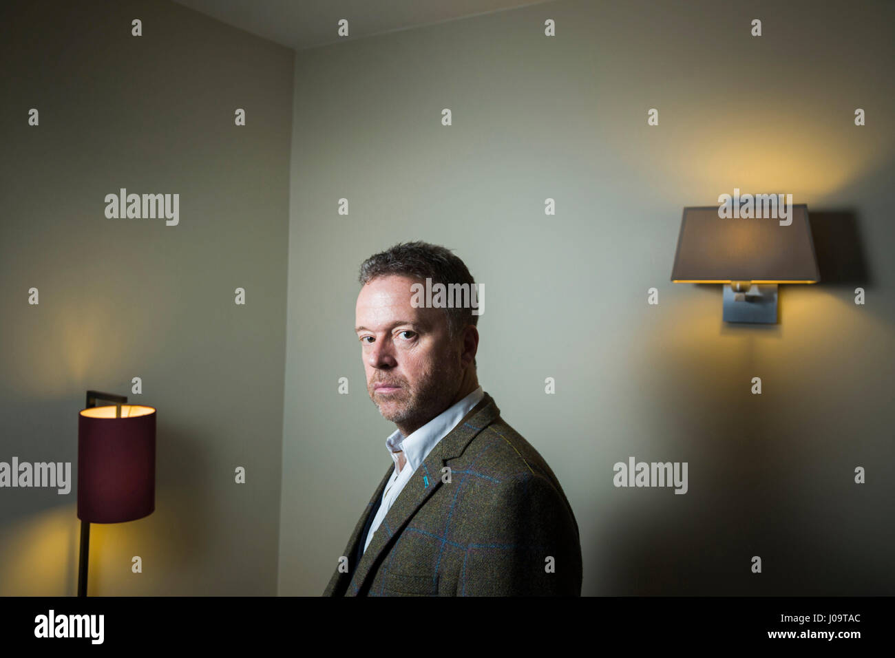 Portrait of S. K. (S. K) Tremayne (pen name of Sean Thomas, journalist ...