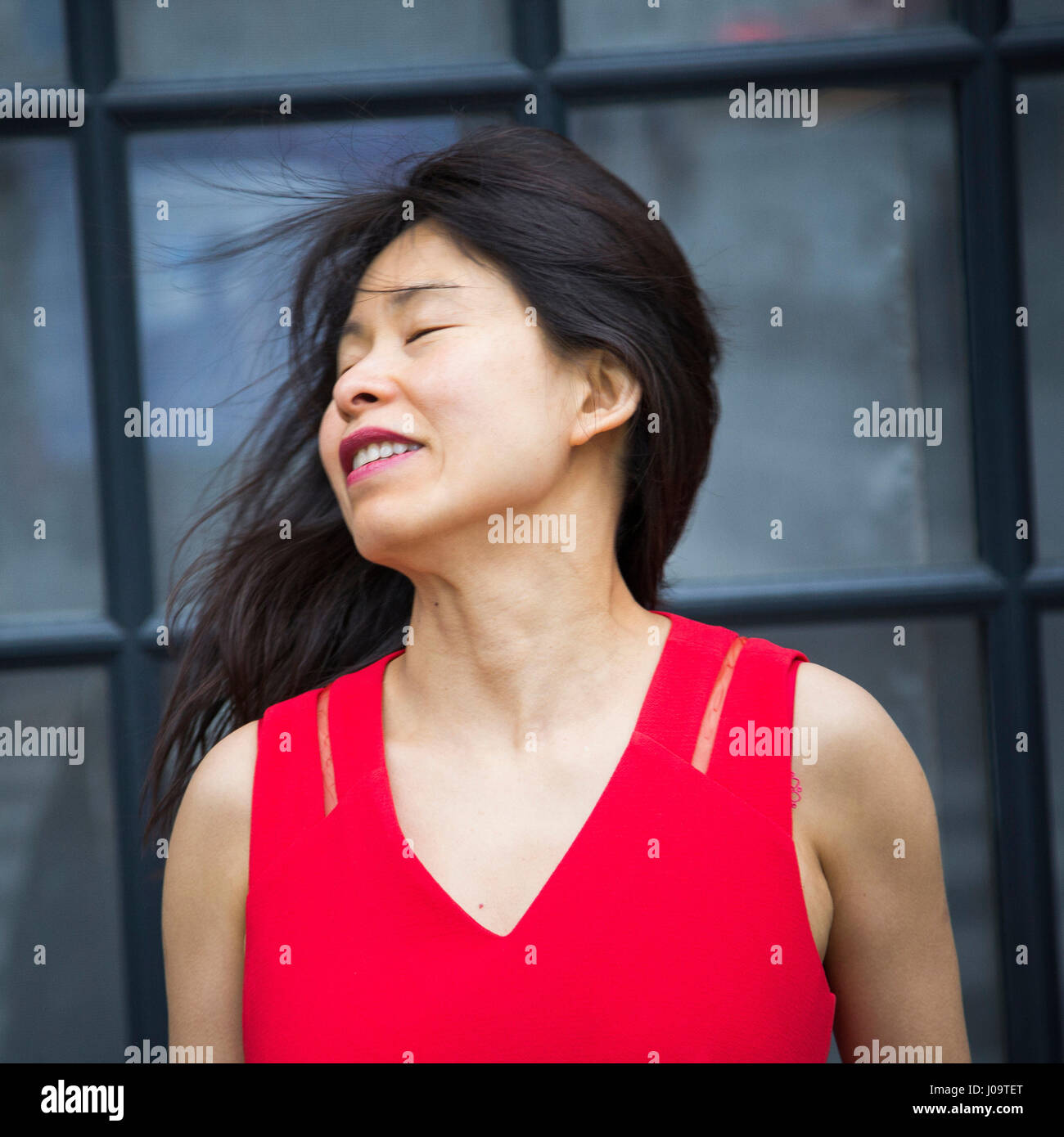 Portrait of Kim Thuy (born Kim Thuy Ly Thanh) 09/05/2016 ©Philippe ...