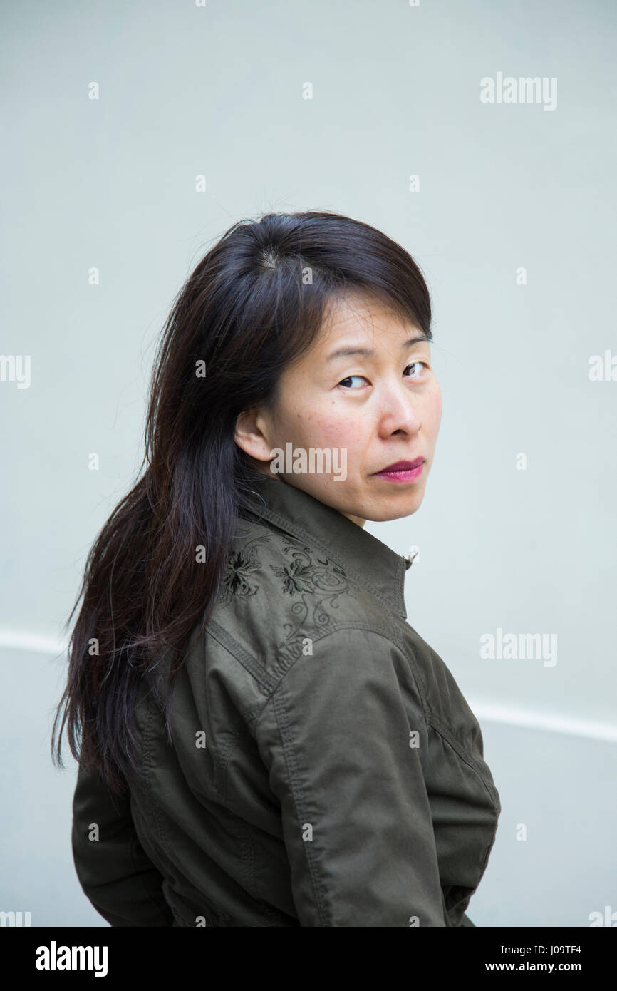 Portrait of Kim Thuy (born Kim Thuy Ly Thanh) 09/05/2016 ©Philippe ...