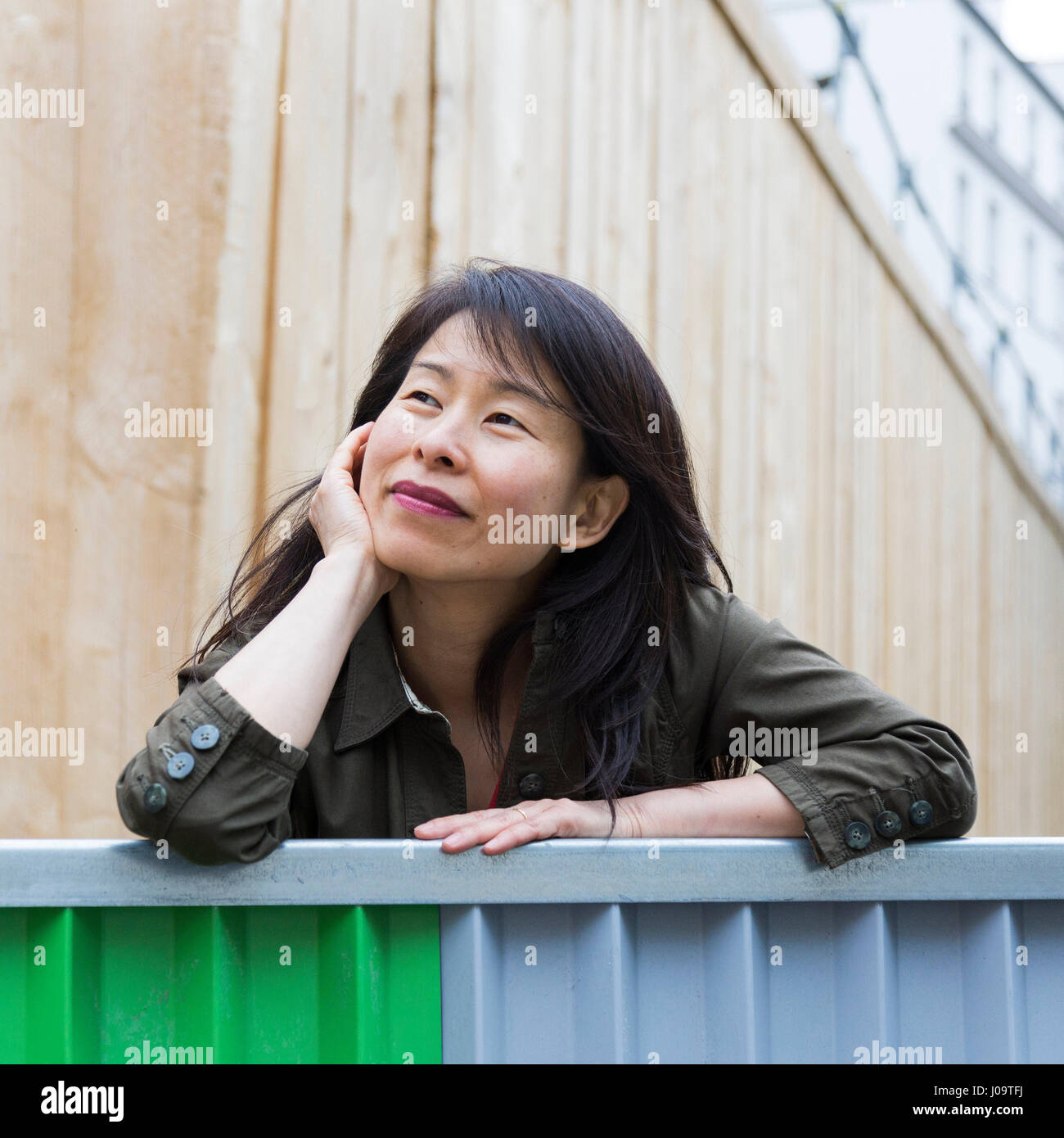 Portrait of Kim Thuy (born Kim Thuy Ly Thanh) 09/05/2016 ©Philippe ...