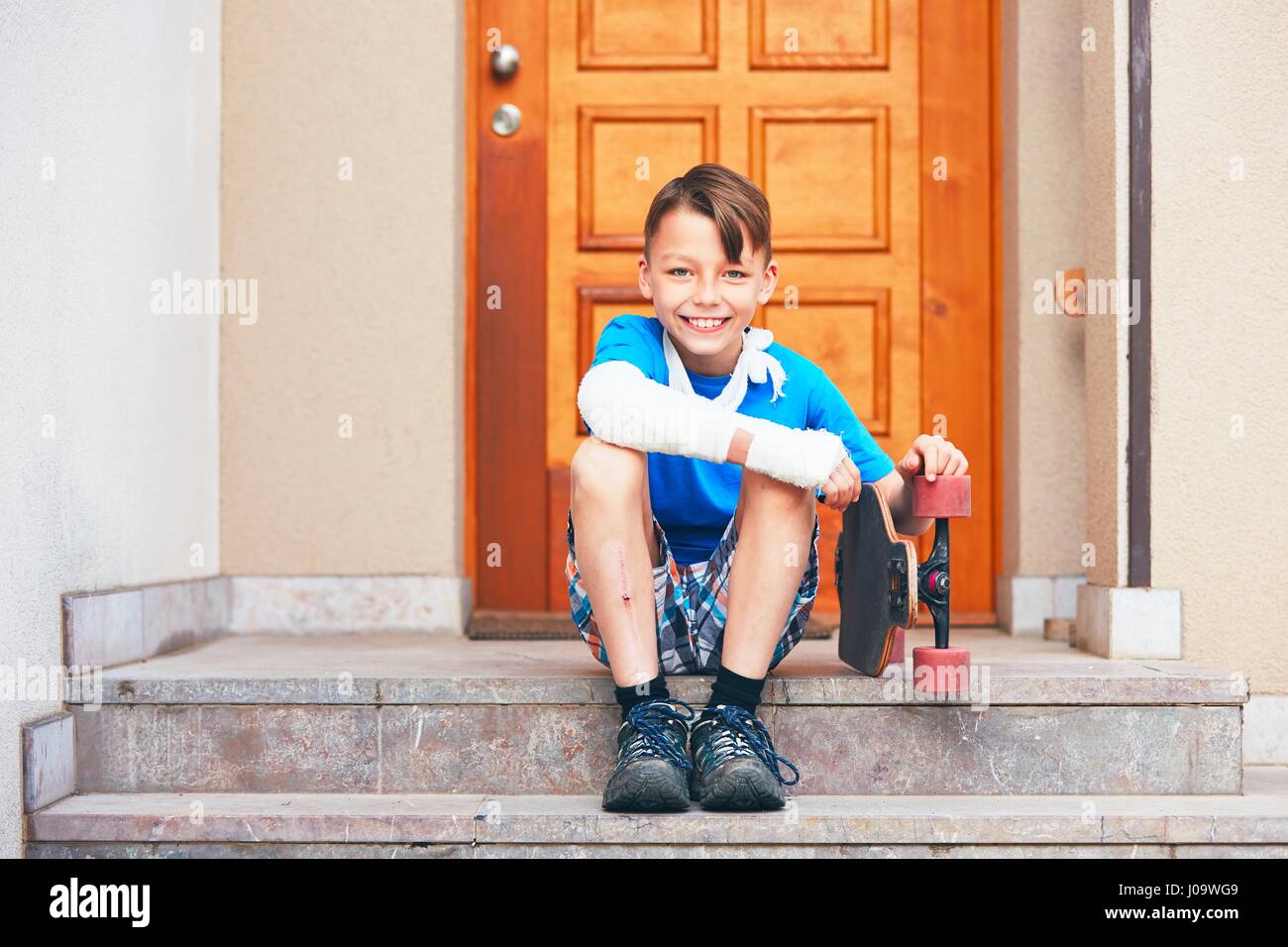Mischievous boy hi-res stock photography and images - Alamy