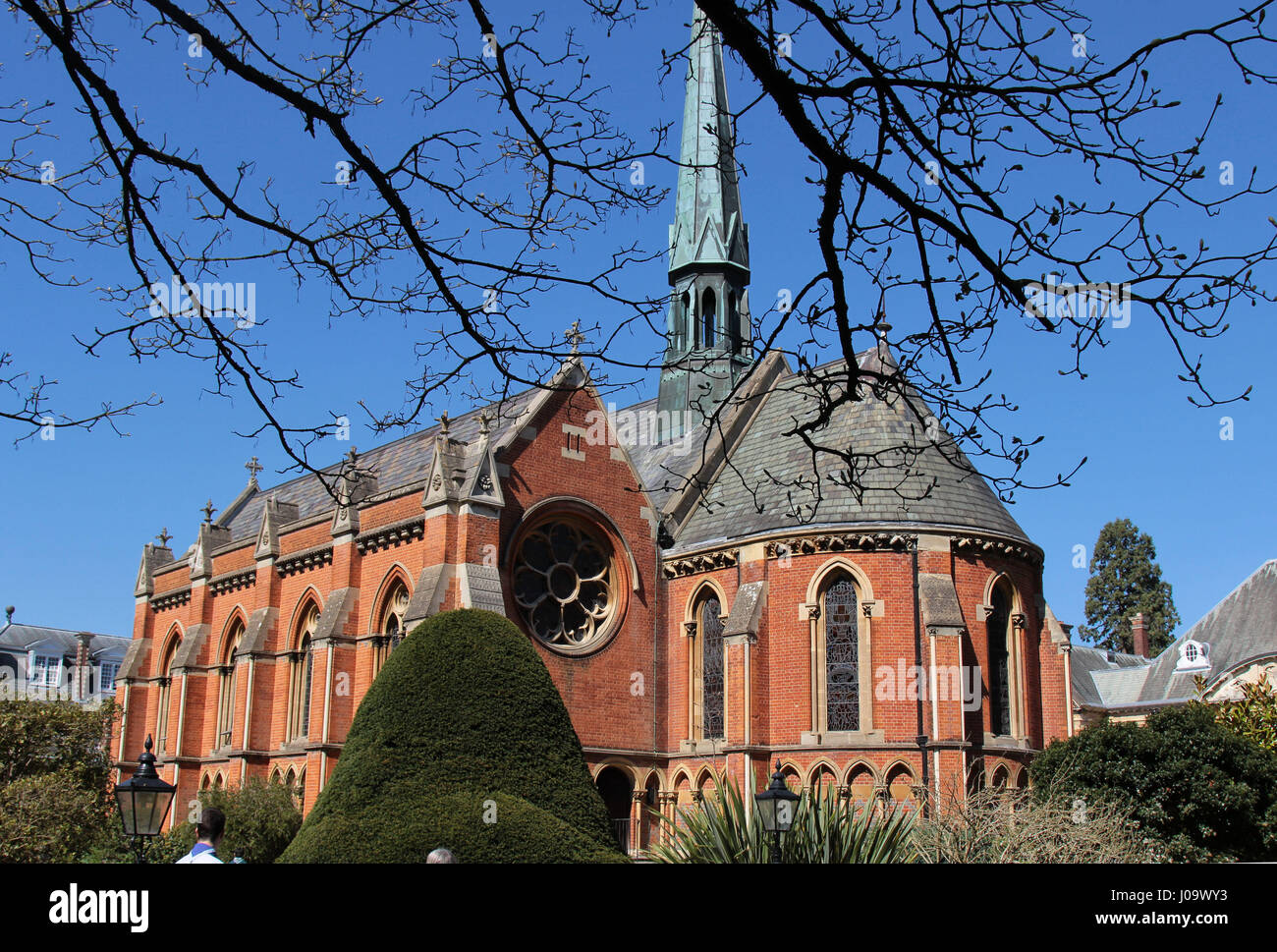 The Chapel (built 1863) at Wellington College, Crowthorne, Royal ...