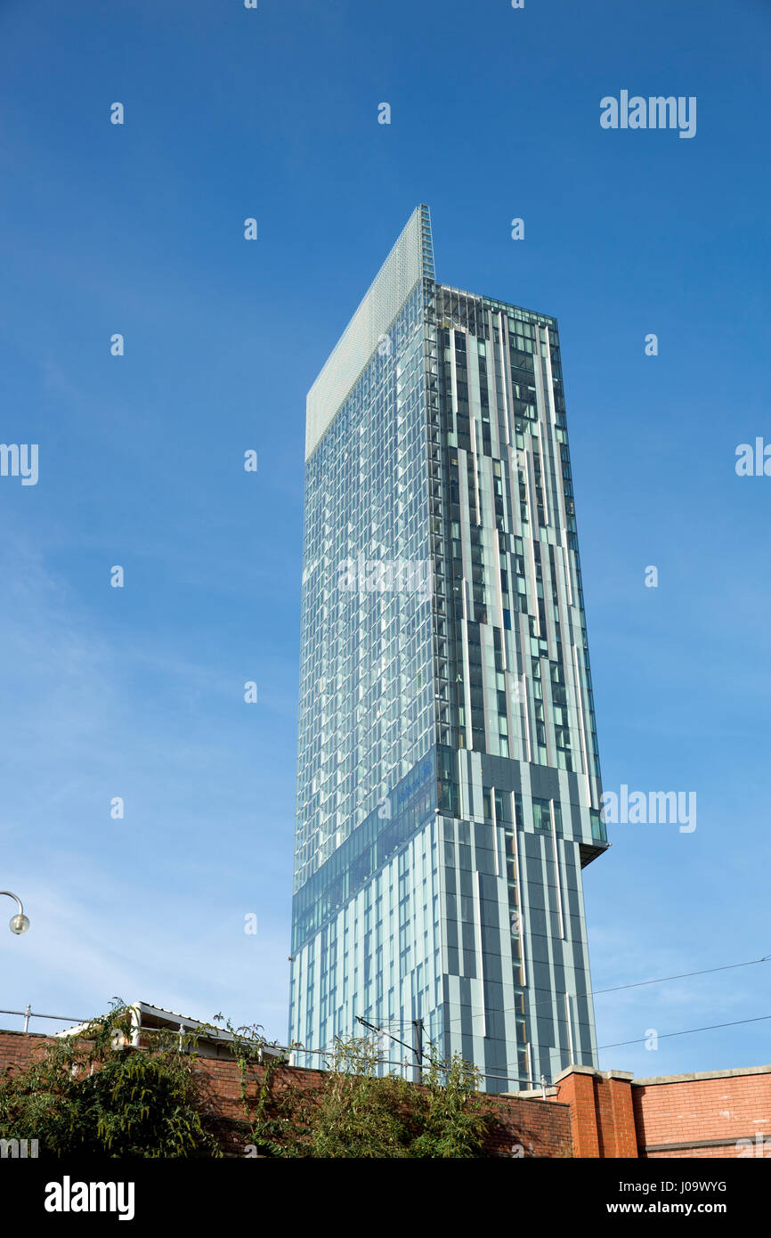 Beetham Tower, aka Hilton Tower, Manchester, Greater Manchester ...