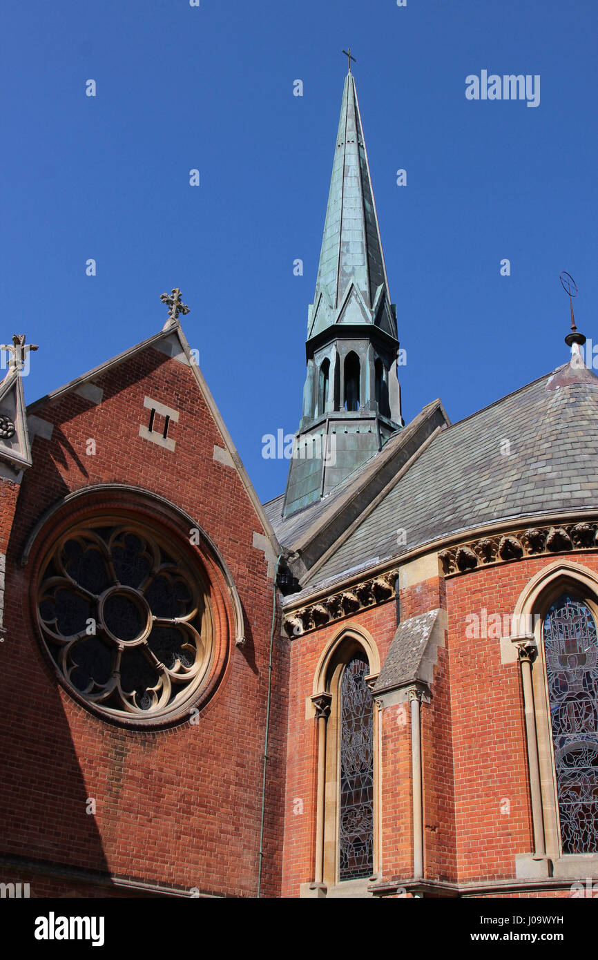The Chapel (built 1863) at Wellington College, Crowthorne, Royal ...
