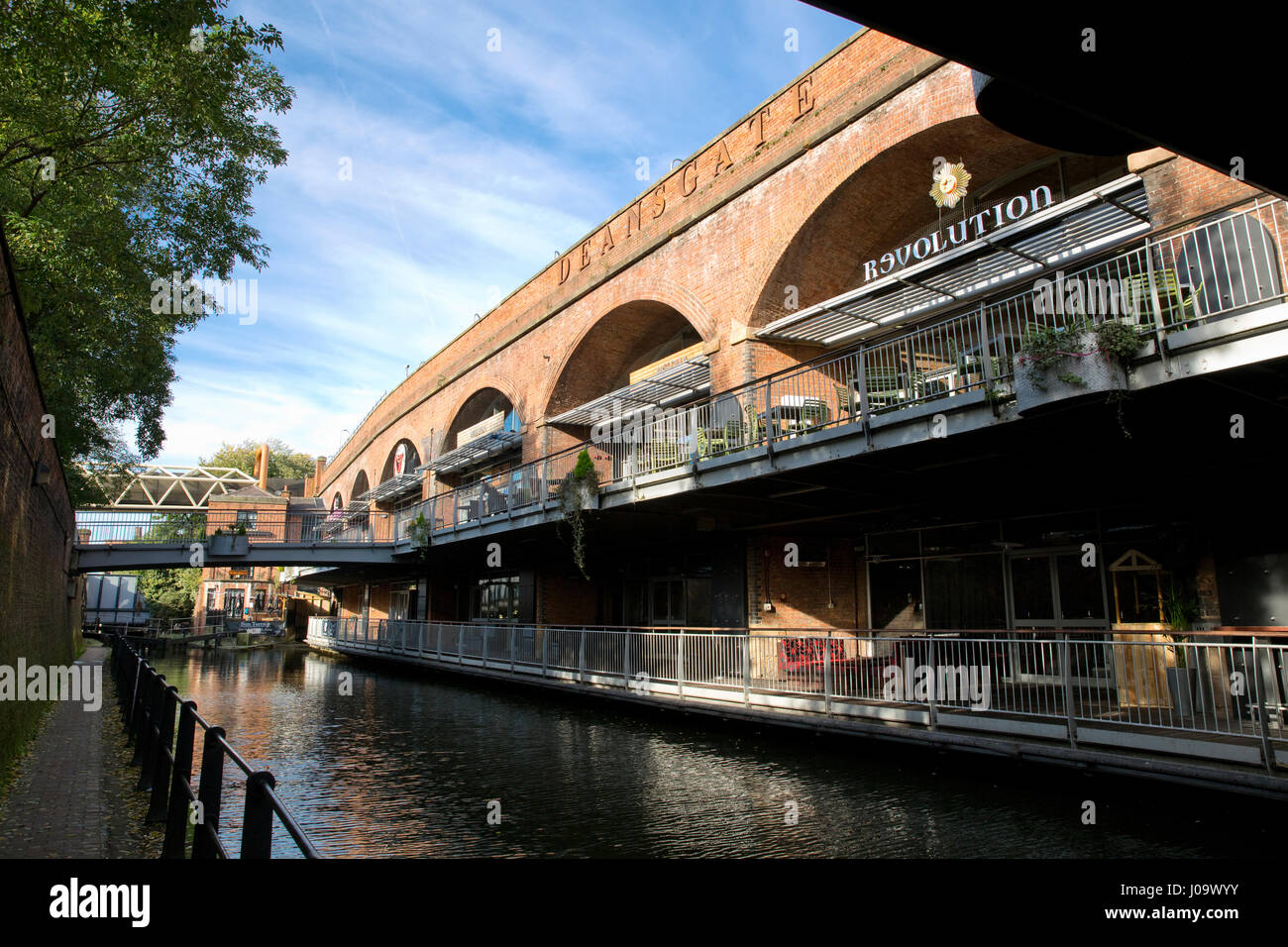 Deansgate Locks, Rochdale Canal, Manchester, Greater Manchester, United ...