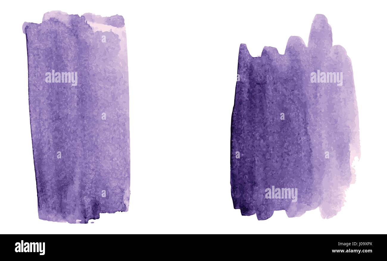 Vector set of paint brush strokes in random shapes Stock Vector Image ...