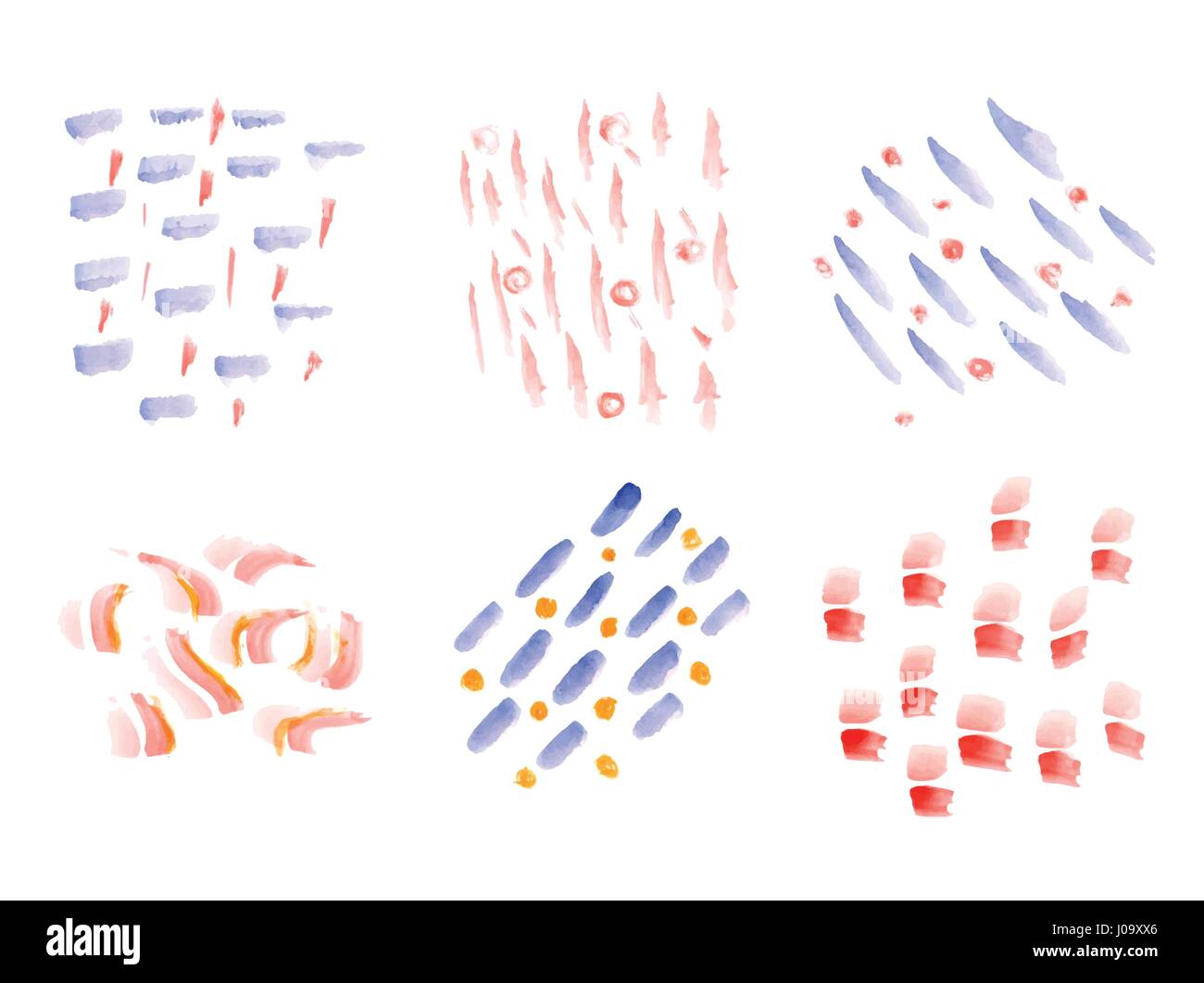 Vector set of various paint designs Stock Vector Image & Art - Alamy