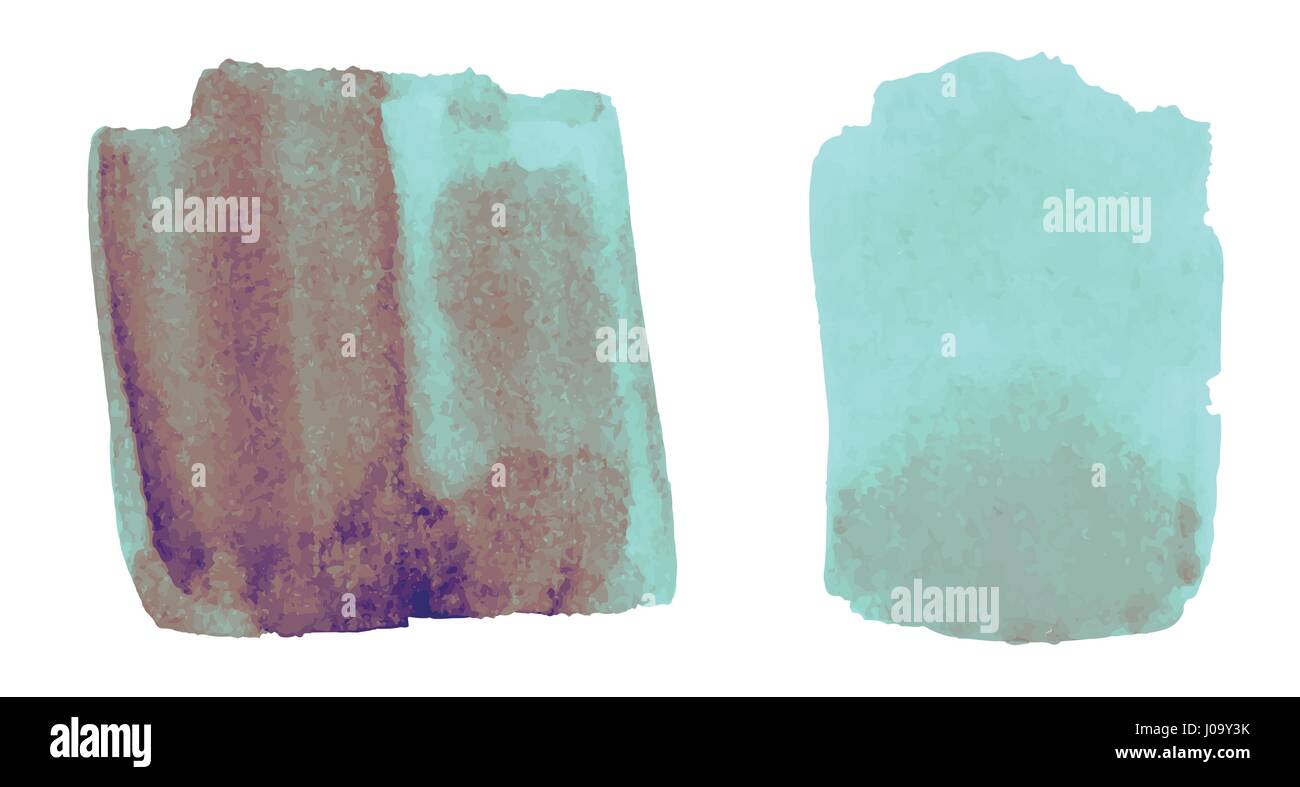 Vector set of paint brush strokes in random shapes Stock Vector Image ...