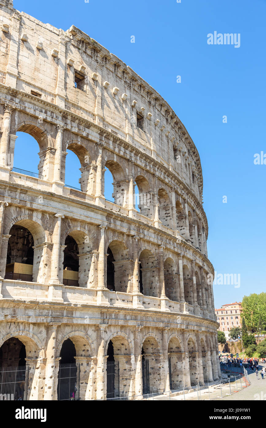 colosseum in Rome, italy, the great building of Roman Empire Stock ...