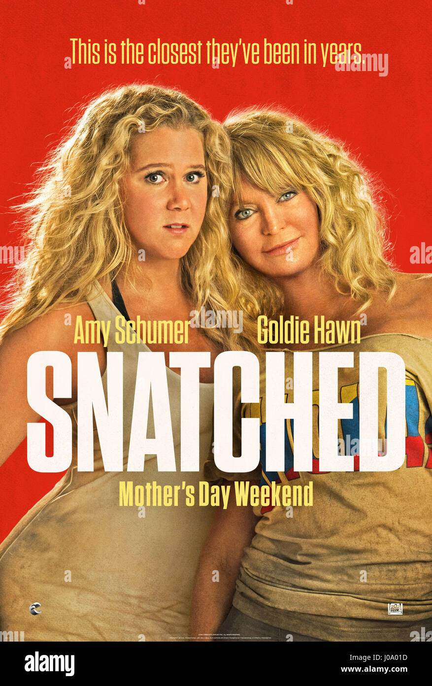 SNATCHED, US advance poster, from left, Amy Schumer, Goldie Hawn, 2017 ...