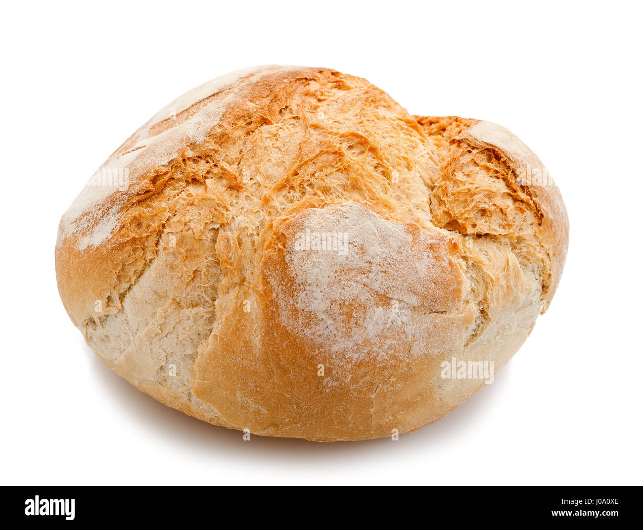 one loaf isolated on white Stock Photo - Alamy