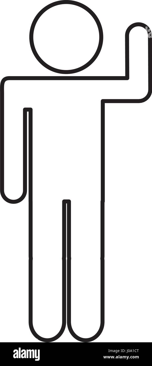 human figure silhouette icon Stock Vector Image & Art - Alamy