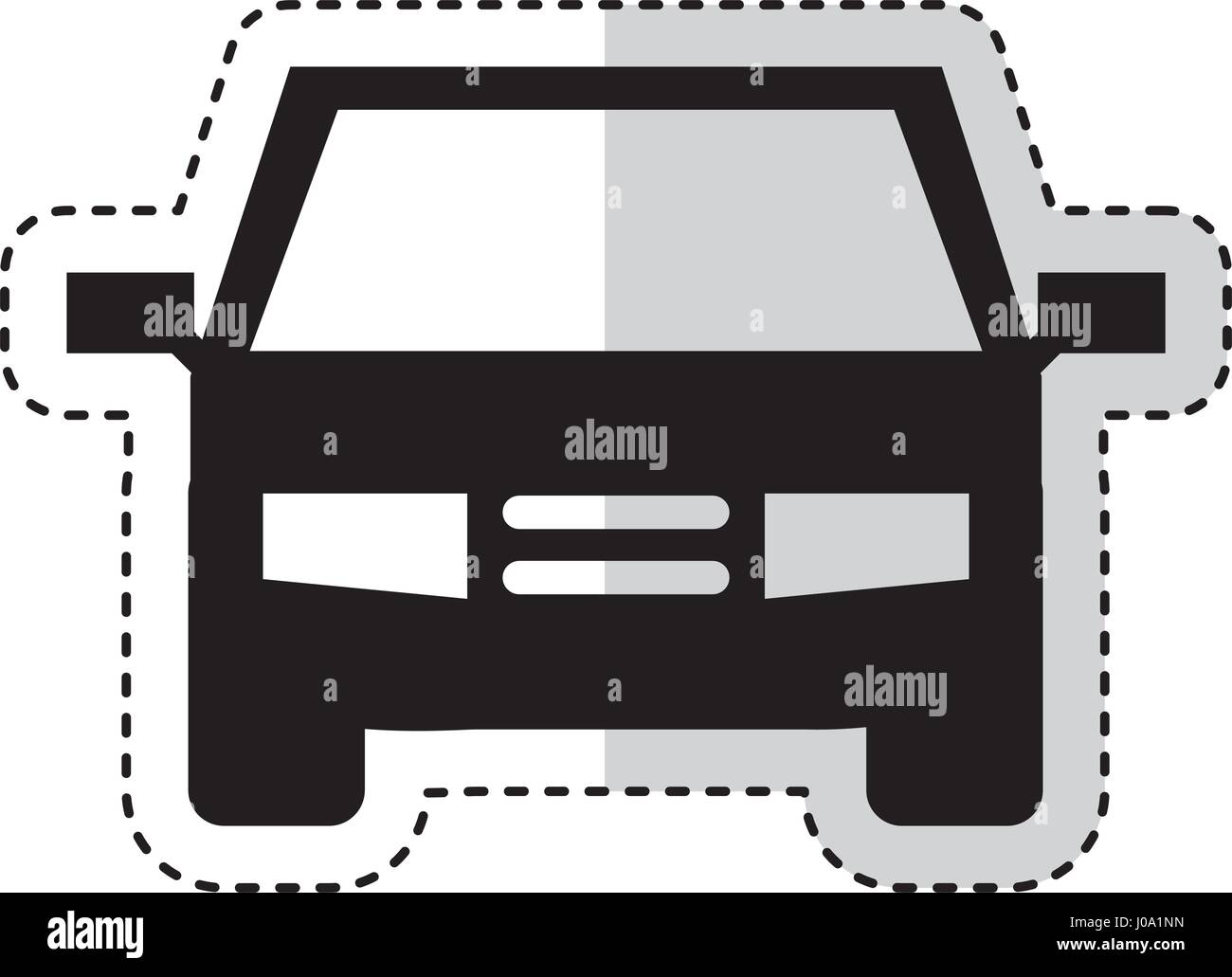 car vehicle isolated icon Stock Vector Image & Art - Alamy