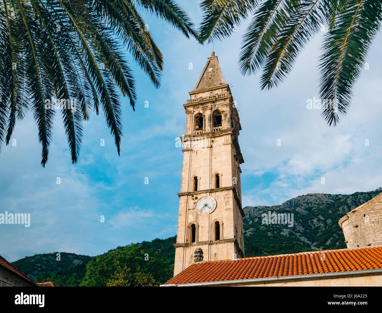 St. Nicholas Church, Perast, Montenegro Stock Photo - Alamy