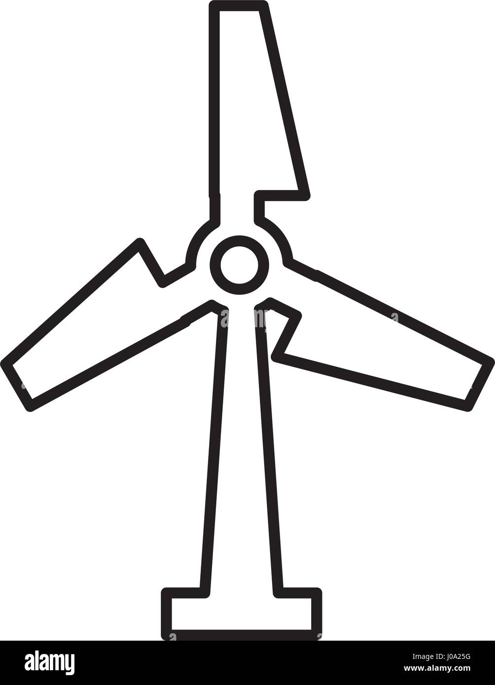 windmill energy isolated icon Stock Vector Image & Art - Alamy