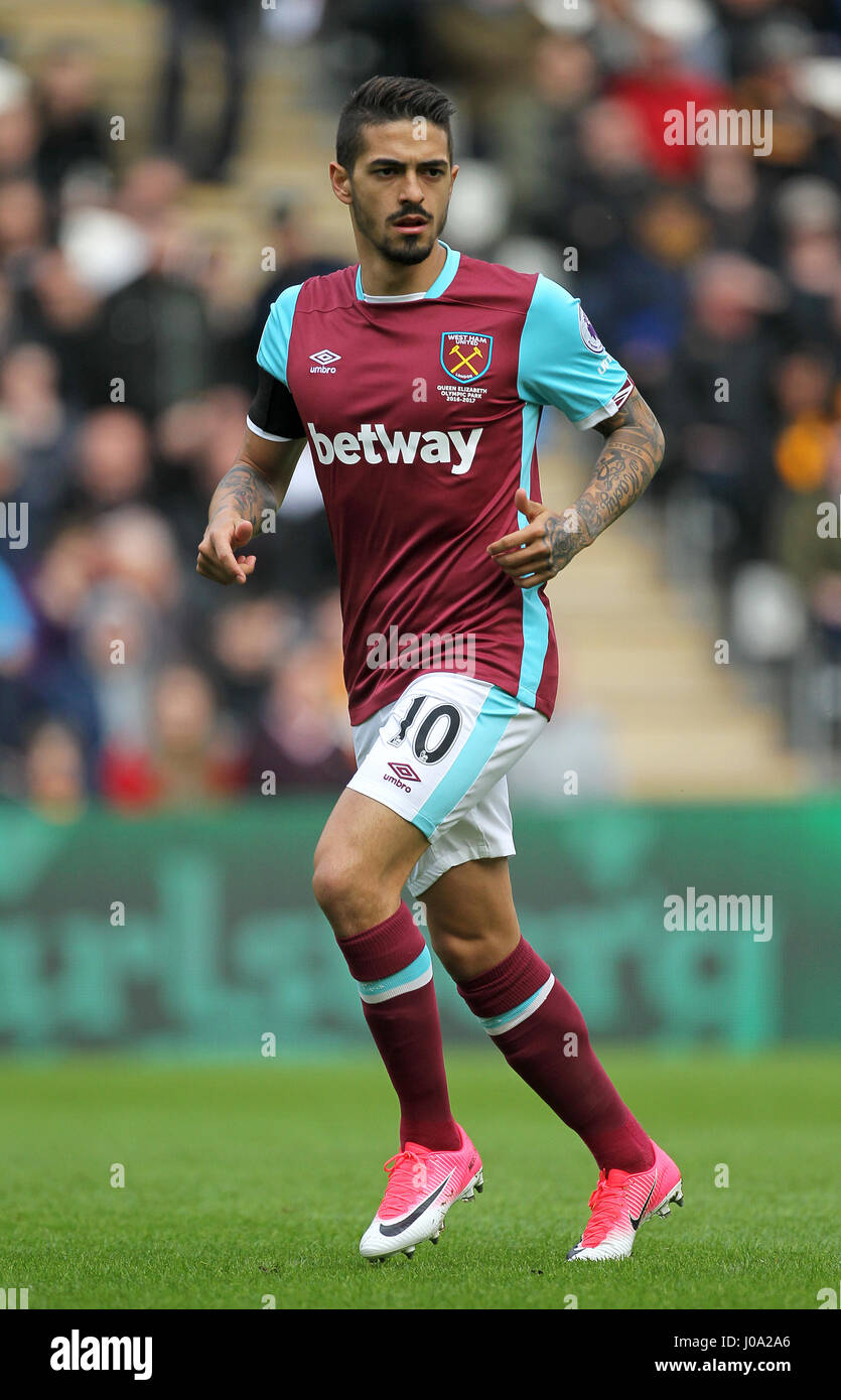 West Ham United's Manuel Lanzini Stock Photo - Alamy