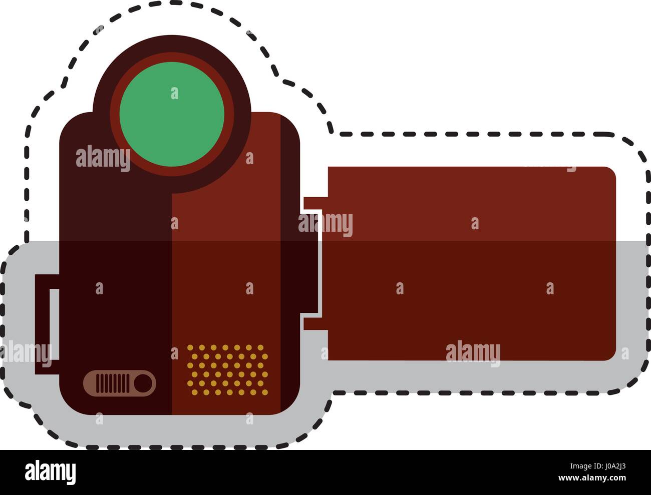 Handycam vector hi-res stock photography and images - Alamy