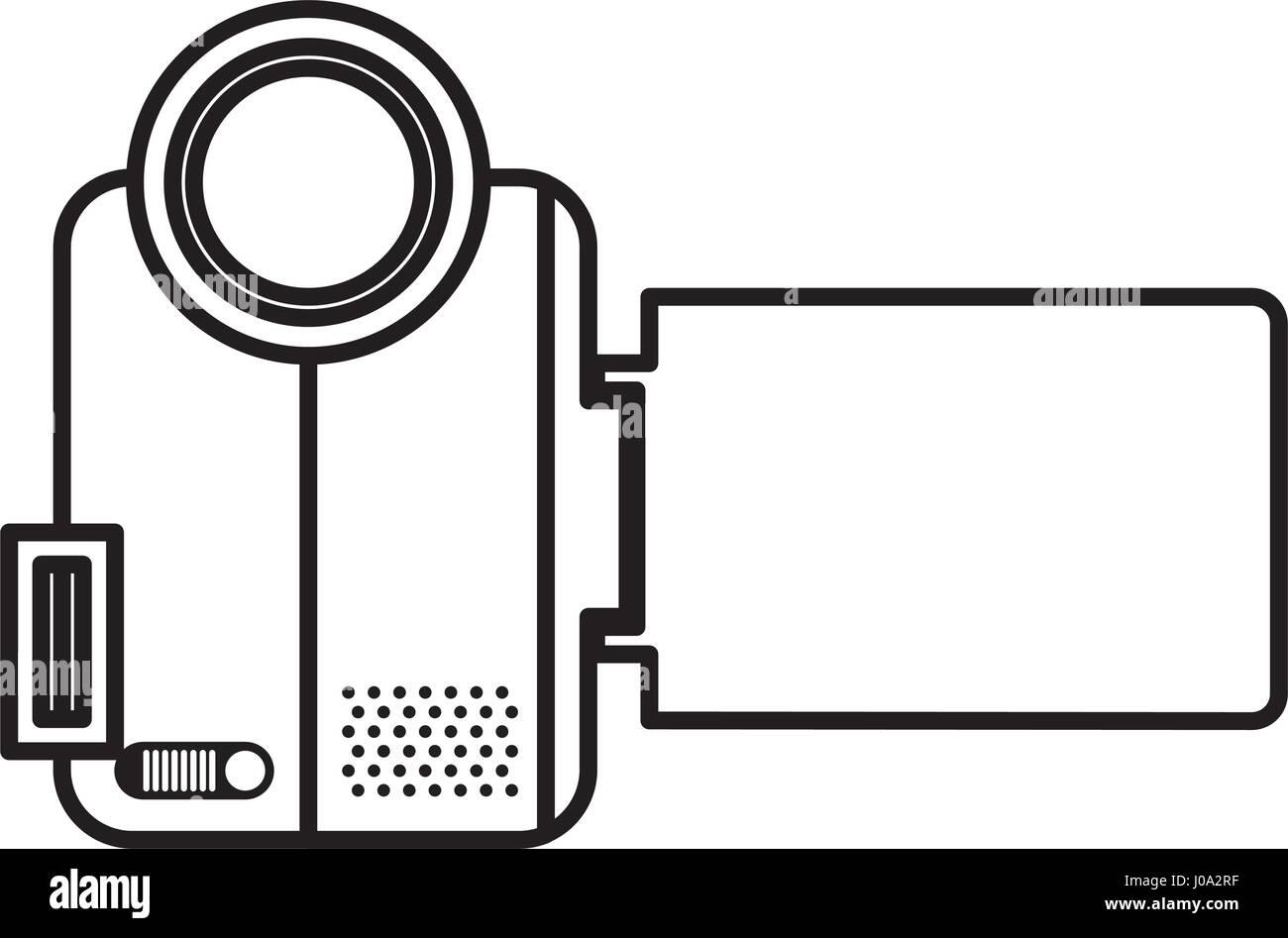 Handycam symbol hi-res stock photography and images - Alamy
