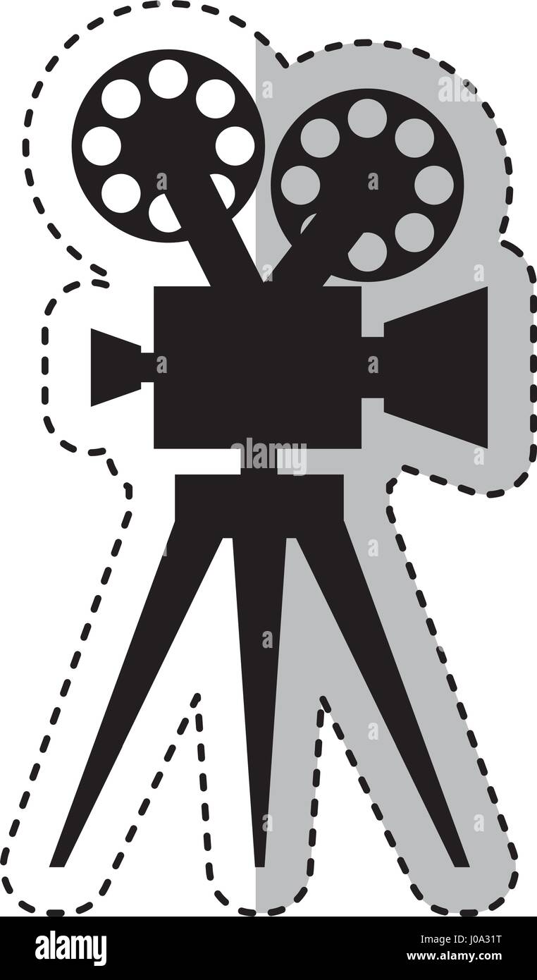 video camera retro icon Stock Vector Image & Art - Alamy