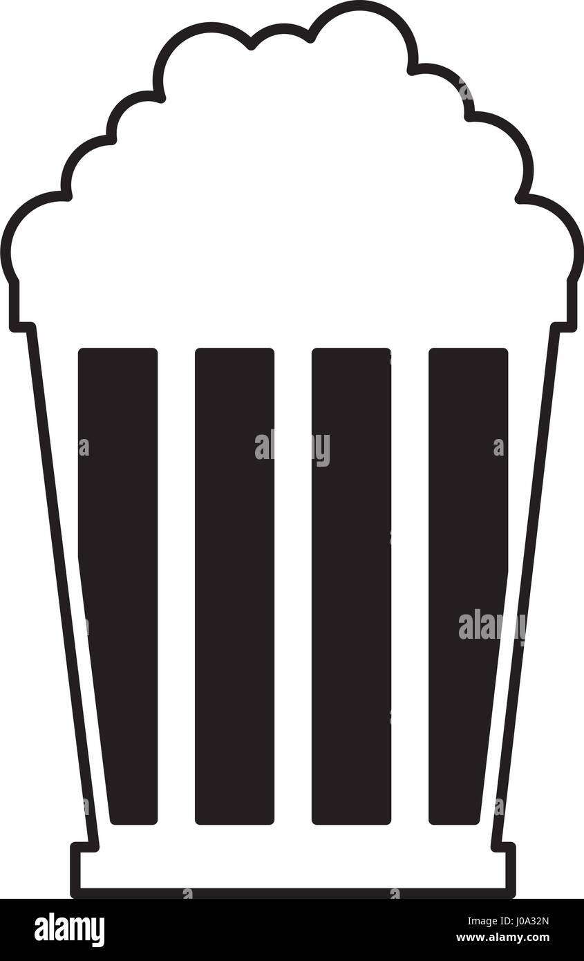 pop corn isolated icon Stock Vector Image & Art - Alamy