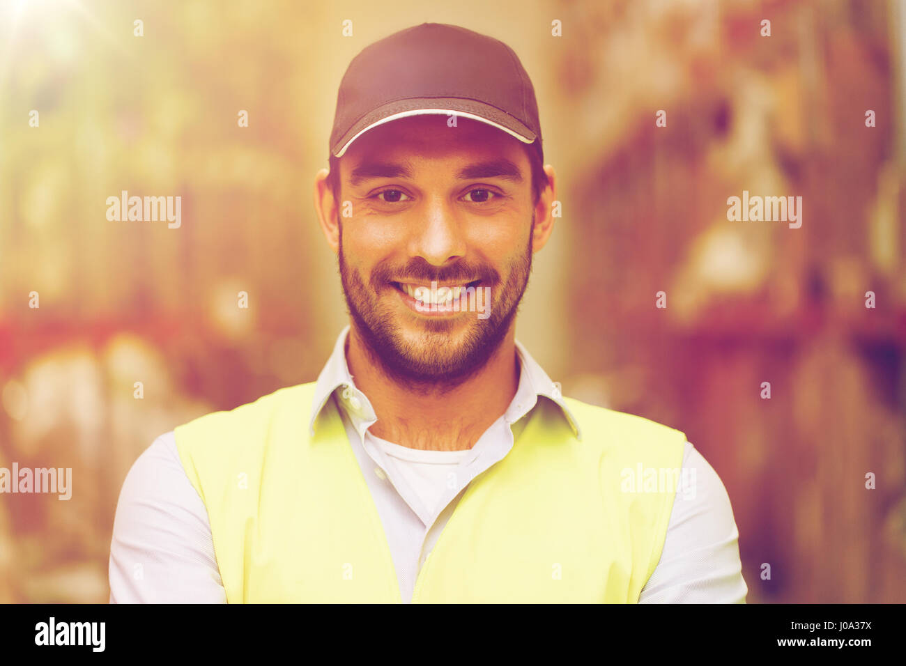 Warehouse people safety hi-res stock photography and images - Alamy