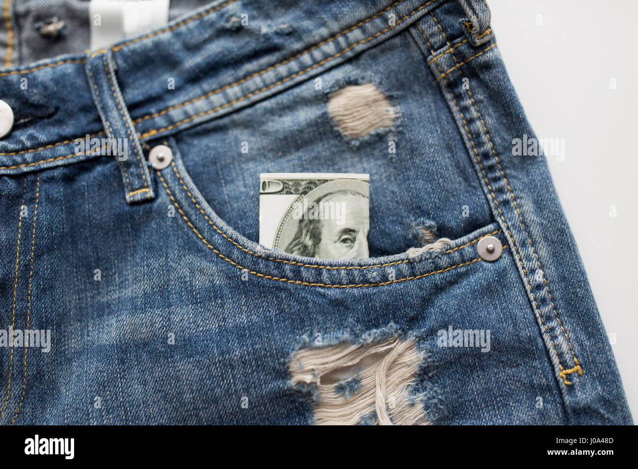 Money pocket trousers hi-res stock photography and images - Alamy
