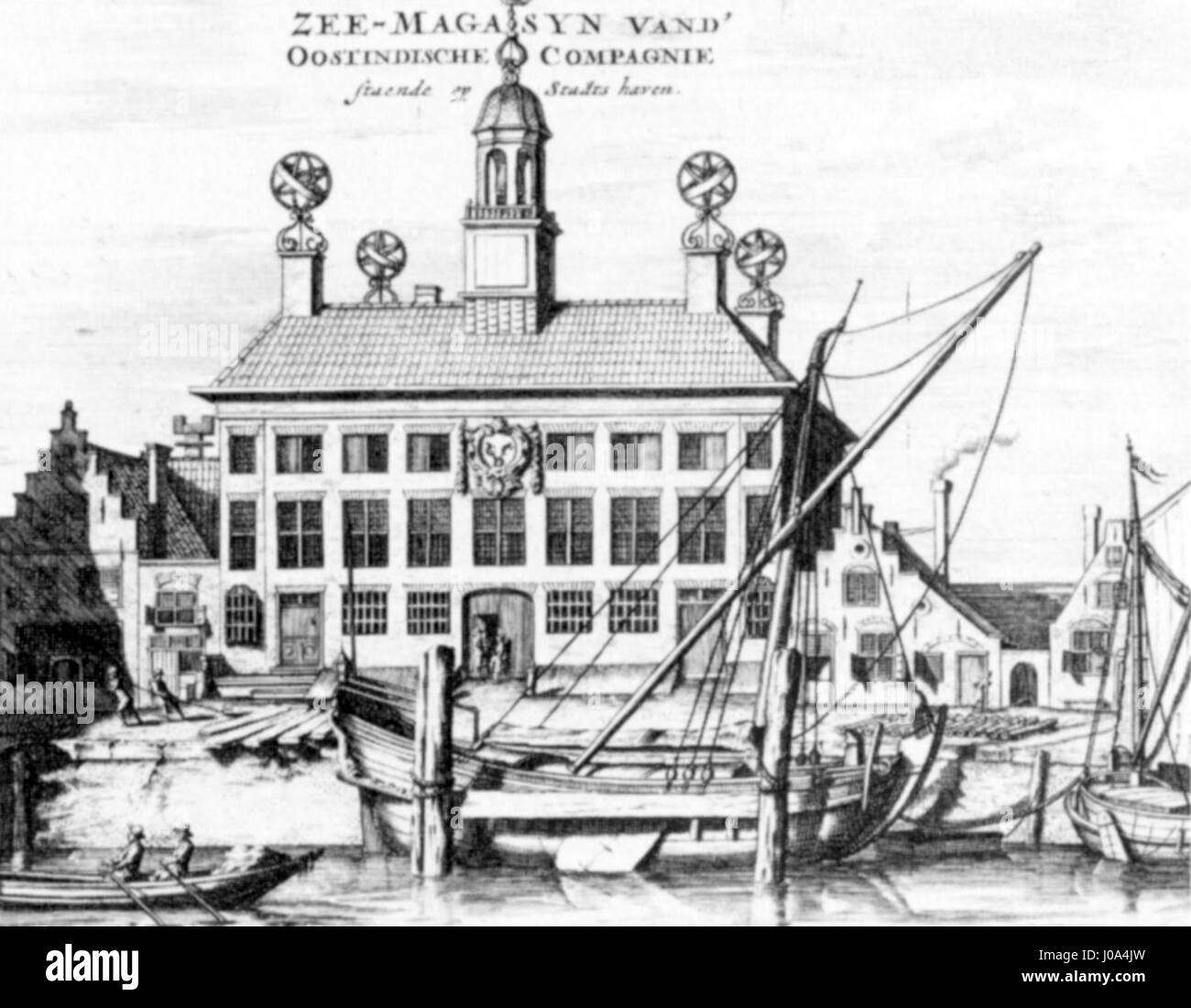 The Zeemagazijn in Delfshaven was the warehouse of the VOC (Dutch East ...
