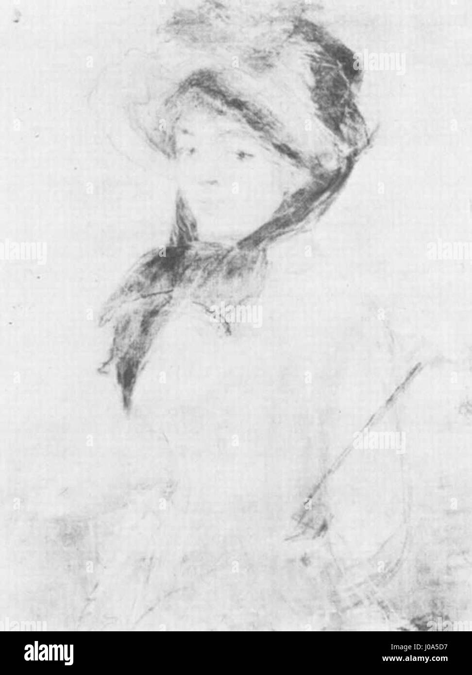 Édouard Manet’s 'Etude de Femme … l'Ombrelle' (Study of a Woman with an ...