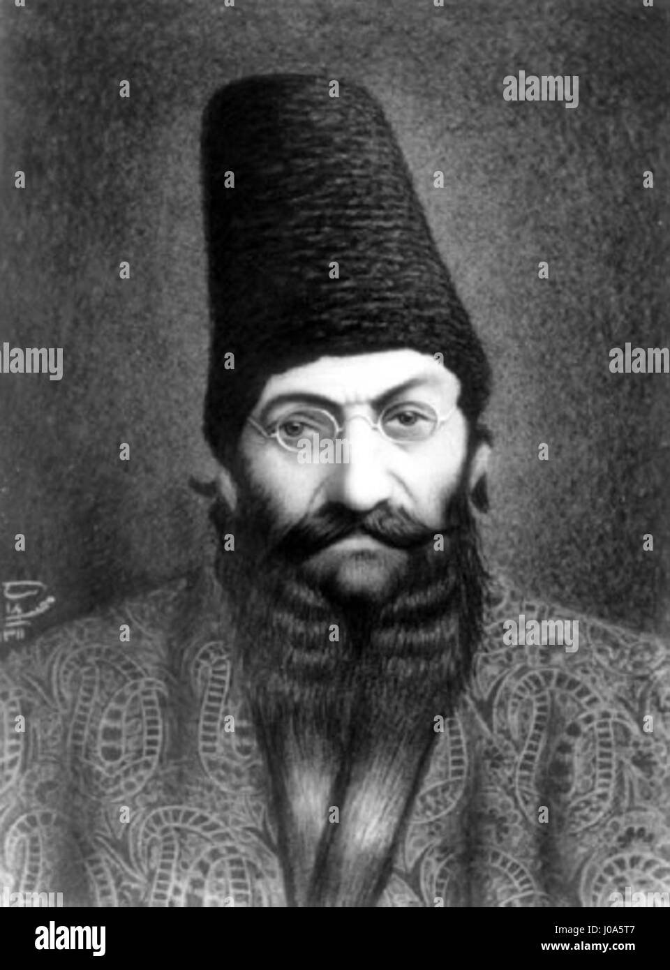 This historical artwork depicts Mahmud II, the 30th Sultan of the ...