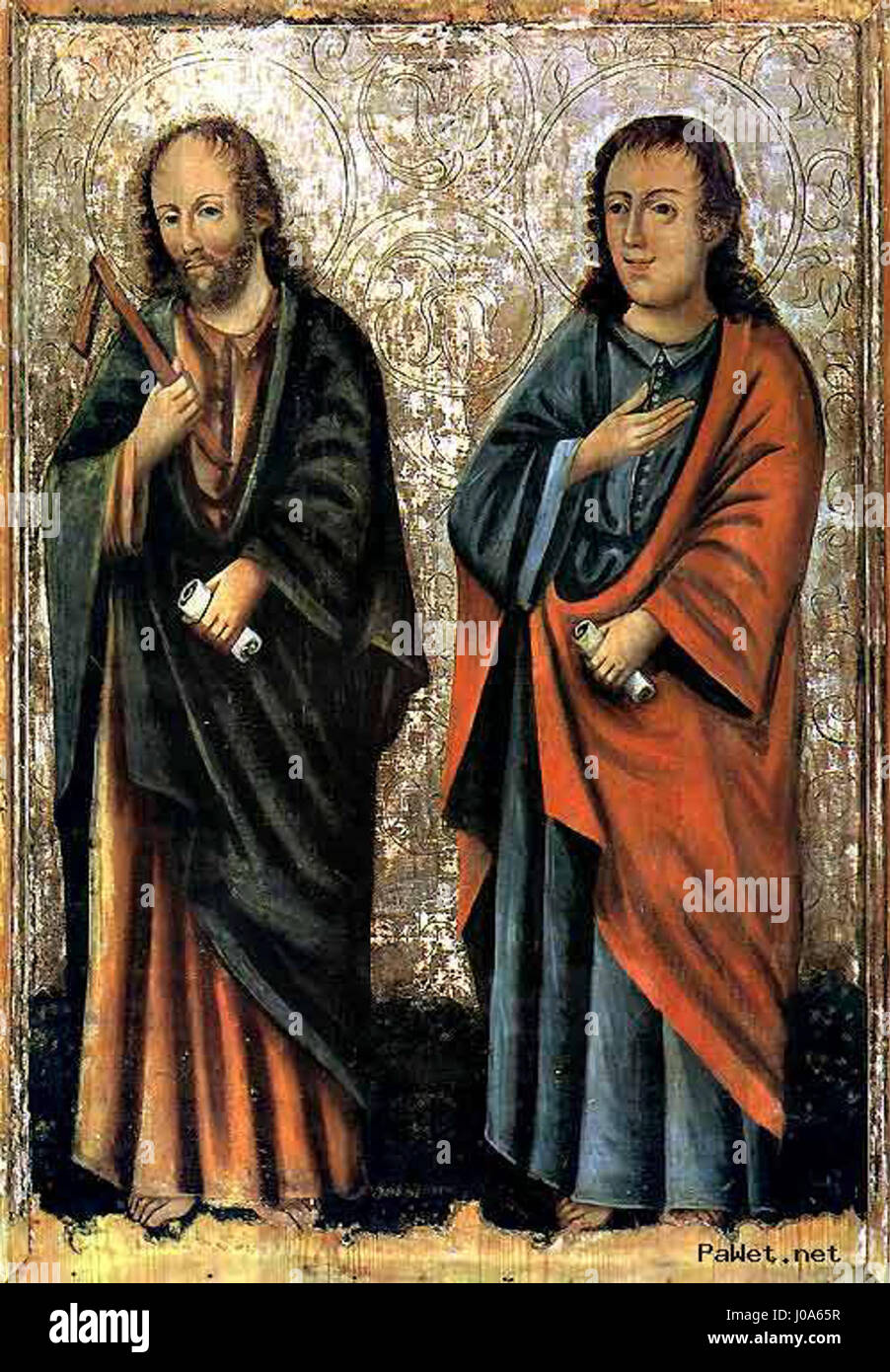 This 1902 artwork portrays the divine union of Sati and Shiva in a ...