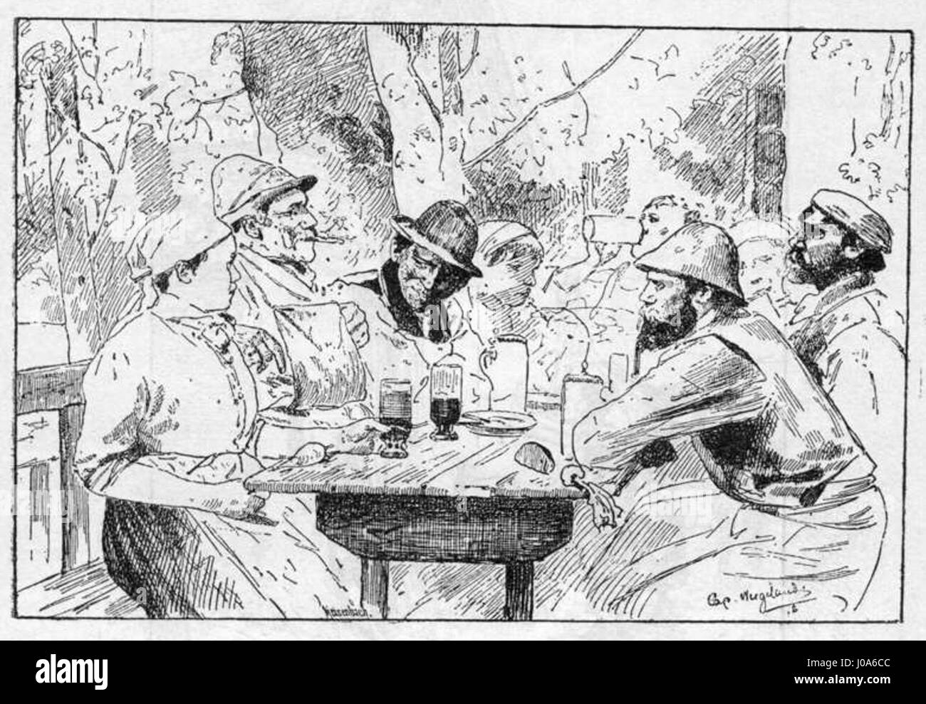 'Glaspalast München 1883' depicts the famous Glaspalast (Glass Palace ...