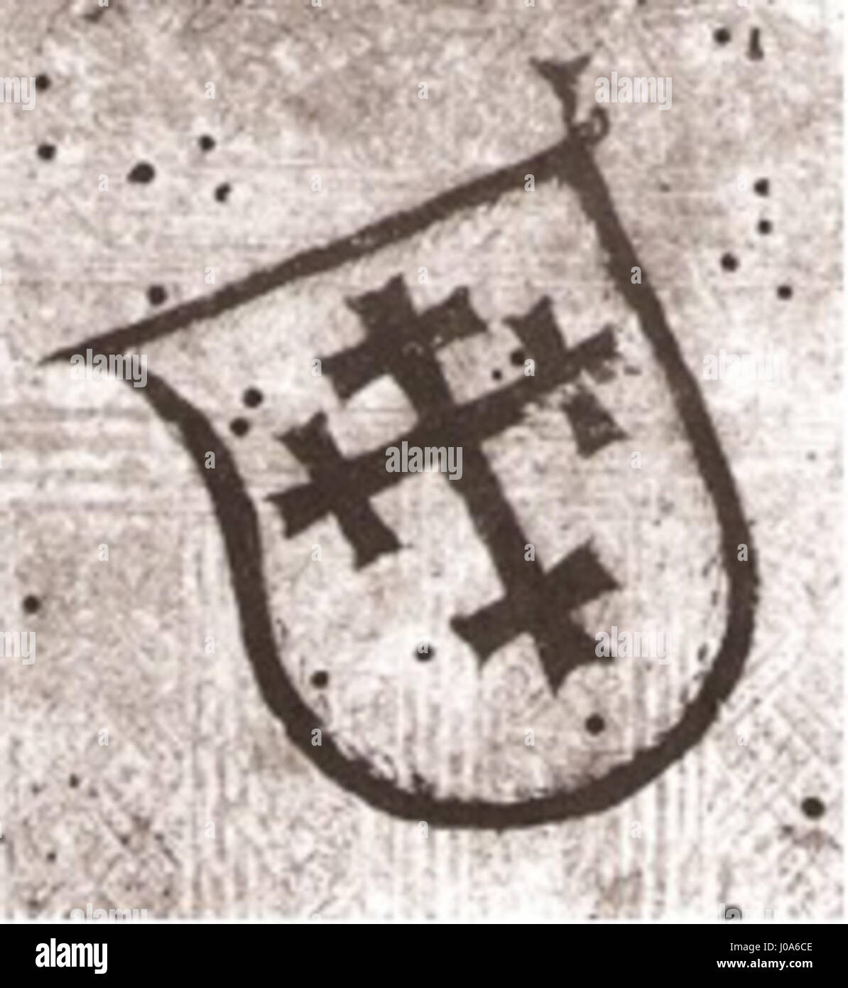 The ‘Ecusson de l'Hôpital de Strasbourg au XIVe siècle’ refers to the ...