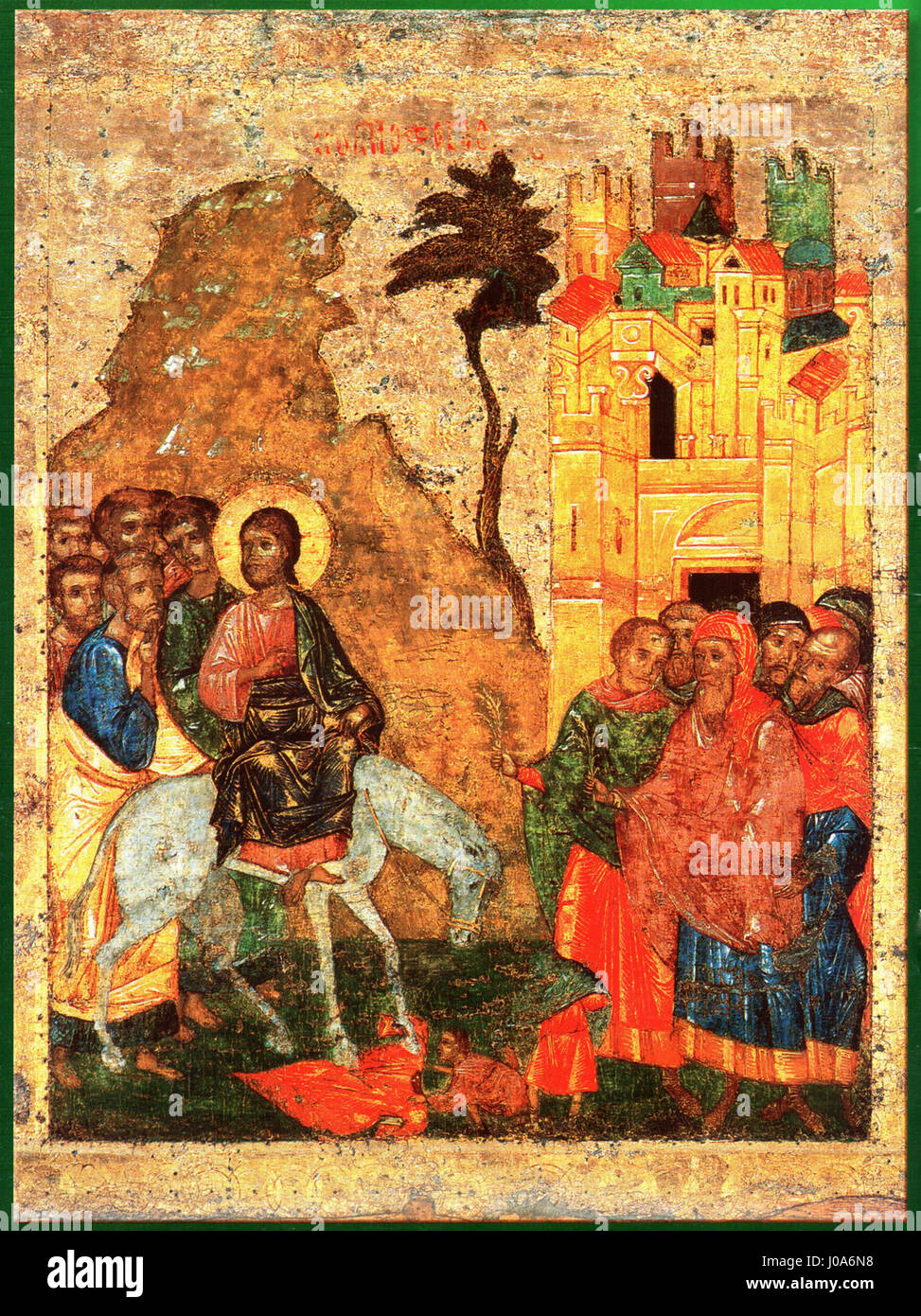 ‘Ancient City in Temple XIV’ is a Russian painting depicting the ruins ...