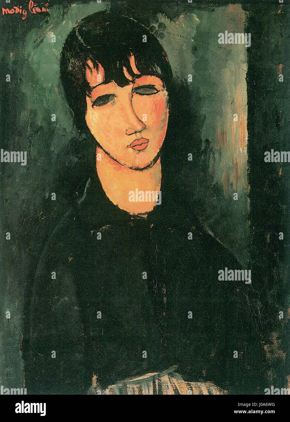 Amedeo Modigliani’s 'Dienstmädchen' (Maid) portrays a woman of humble ...