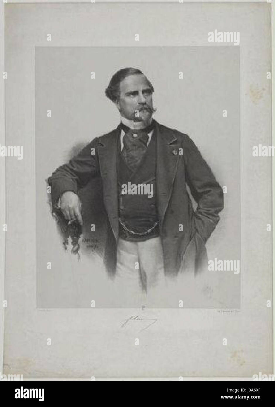 Lafosse's depiction of Emile-Félix Fleury shows the French painter ...