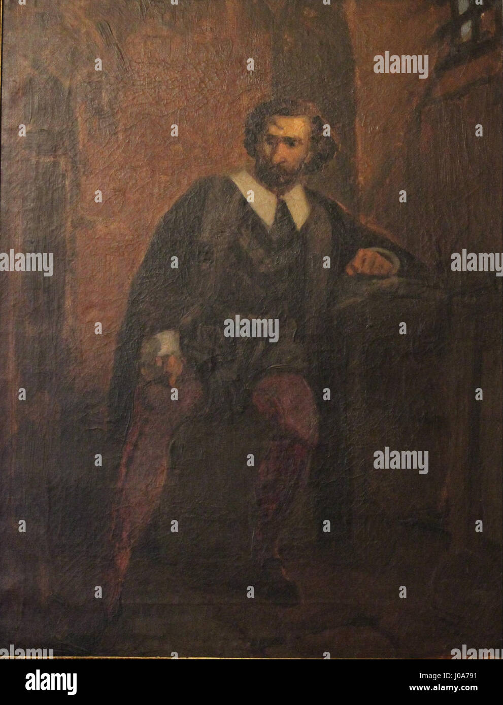 'Tasso in Prison' by Francisco José de Resende depicts the Italian poet ...