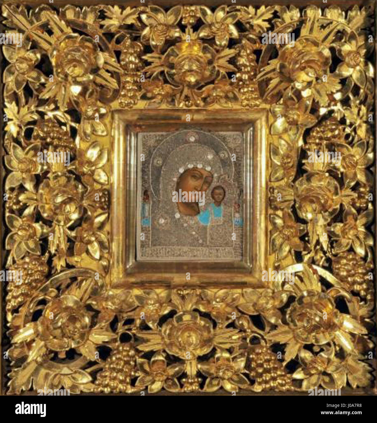 Icon theotokos mother god hi-res stock photography and images - Alamy