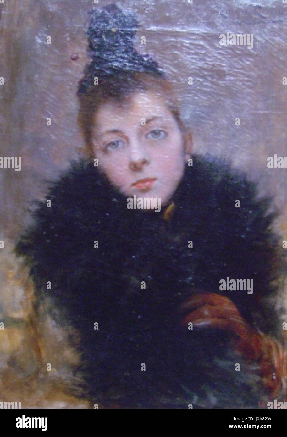 Román Ribera i Cirera's 'Retrat de senyora' (Portrait of a Lady ...