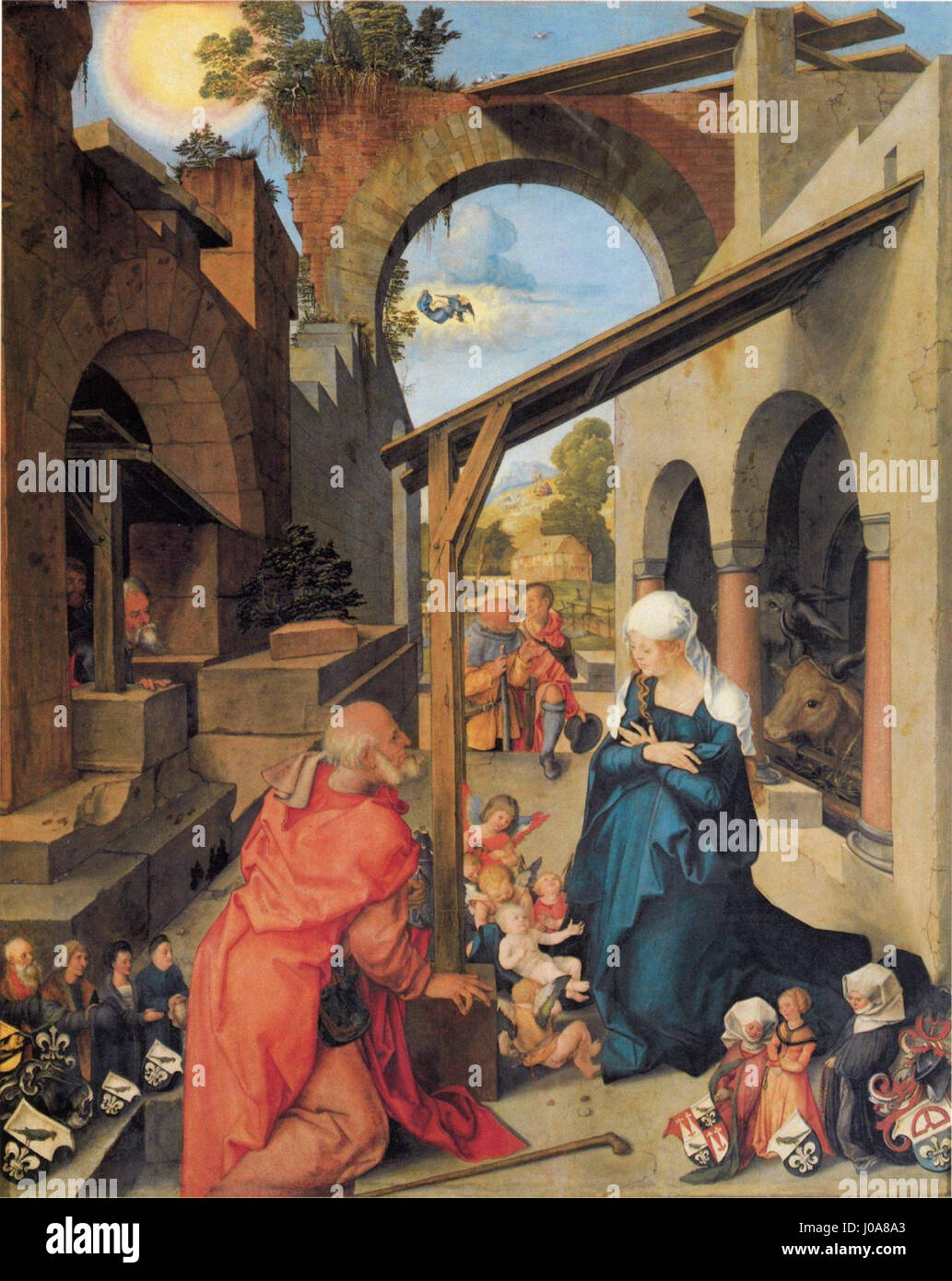 Albrecht Dürer’s 068 is a highly detailed engraving from the ...