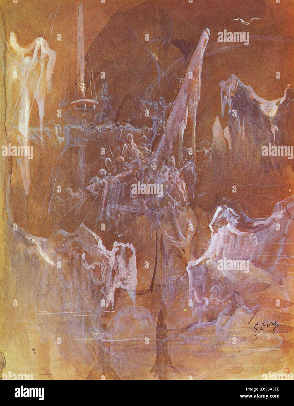 This illustration by Gustave Doré, a renowned 19th-century French ...