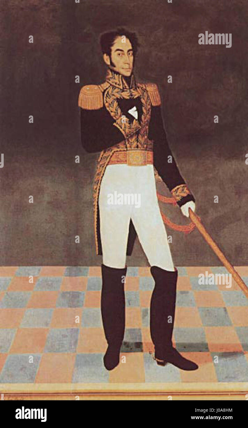 Simon bolivar painting hi-res stock photography and images - Alamy