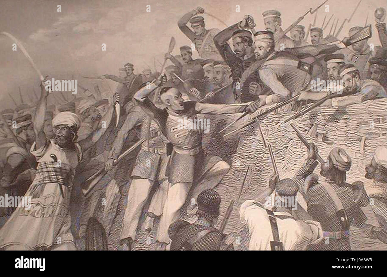 Siege of lucknow hi-res stock photography and images - Alamy