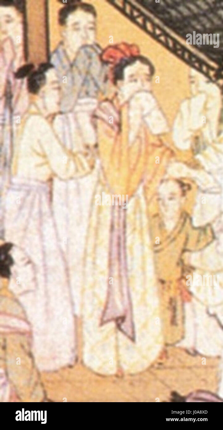 This painting titled *People of the End of the Century* captures the ...