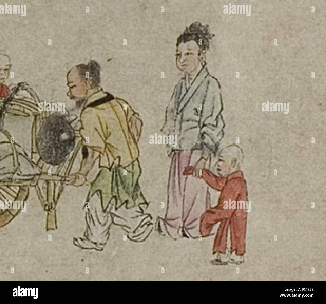 This artwork showcases a traditional Japanese design, with intricate ...
