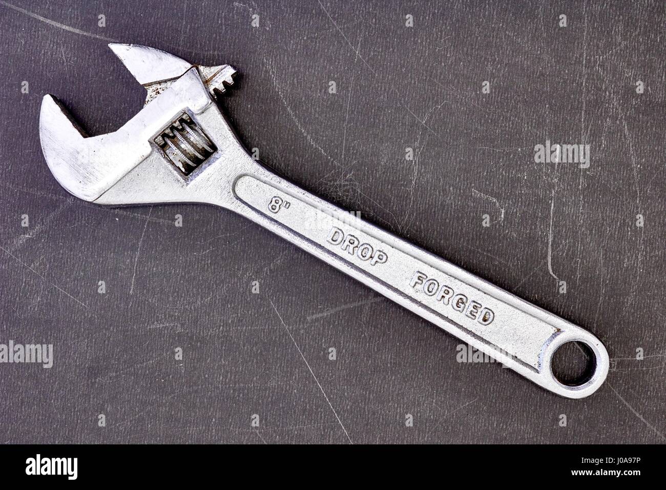 A studio photo of a wrench on a white background Stock Photo - Alamy