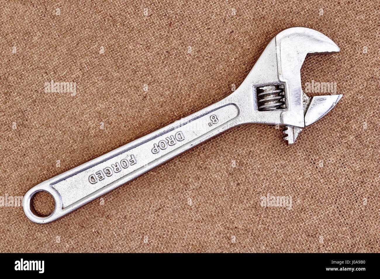 A studio photo of a wrench on a white background Stock Photo - Alamy