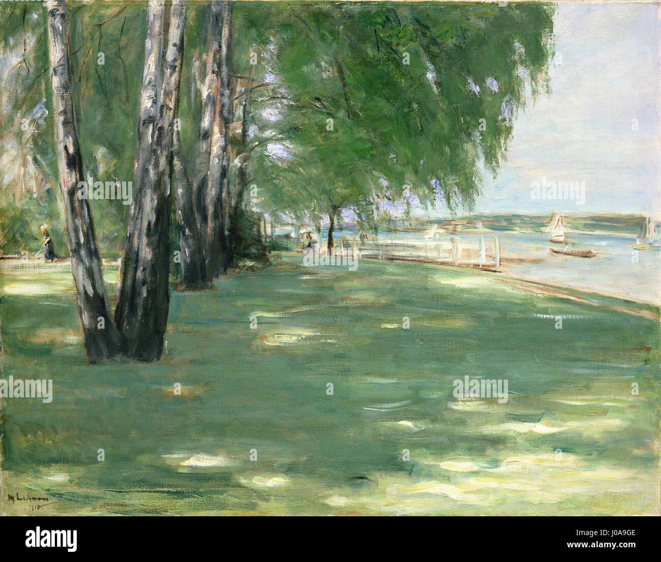 Max Liebermann’s 'Der Garten des Künstlers am Wannsee' (The Artist's ...