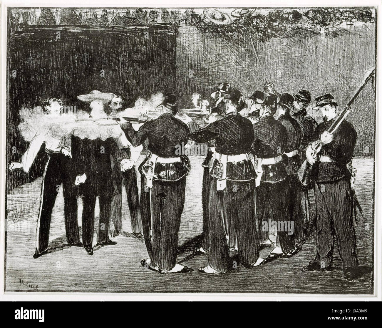 Édouard Manet - The Execution of Maximilian Stock Photo - Alamy