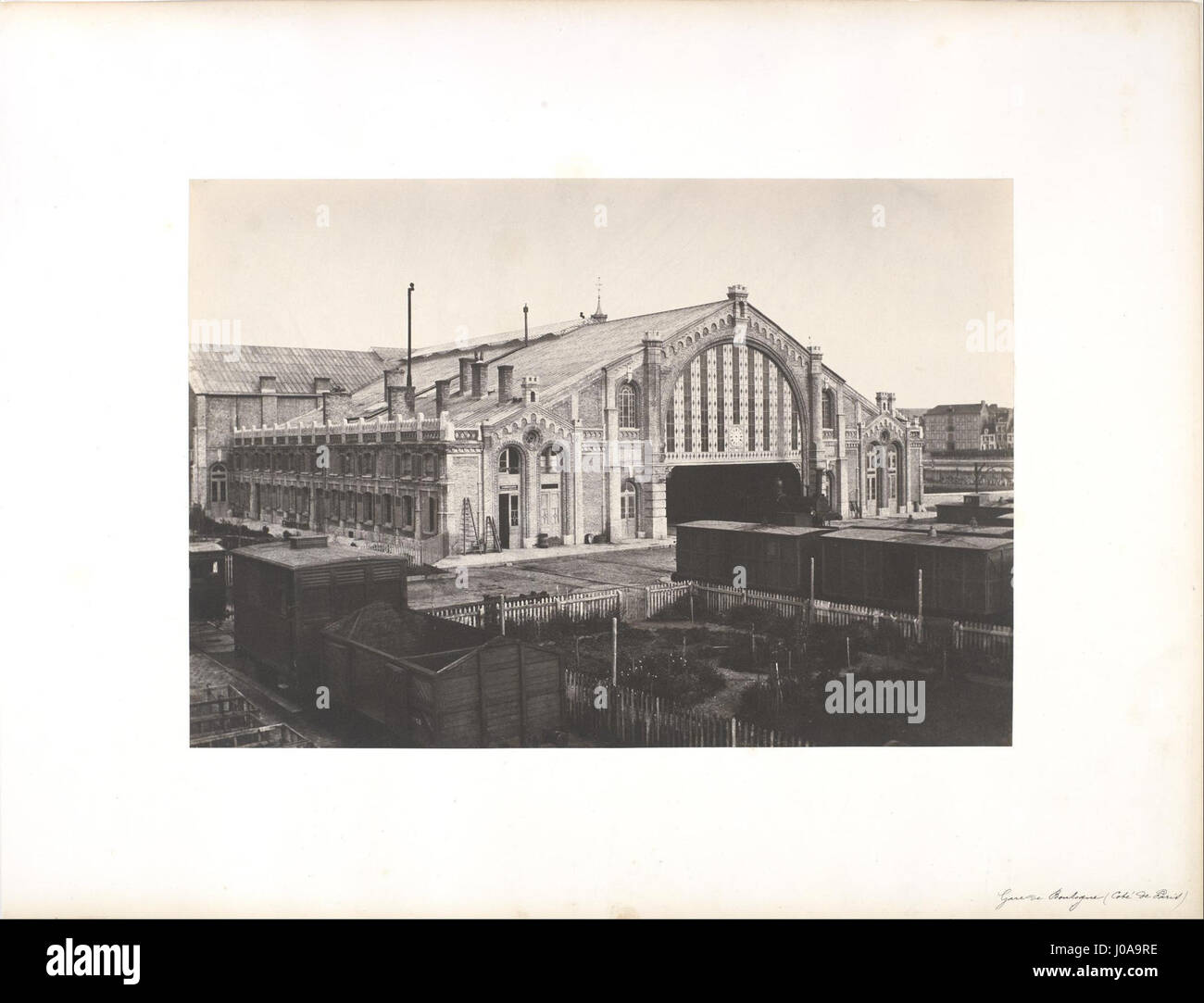 Édouard Baldus - Gare de Boulogne, Côté de Paris - (-wH WNyZj1457w ...