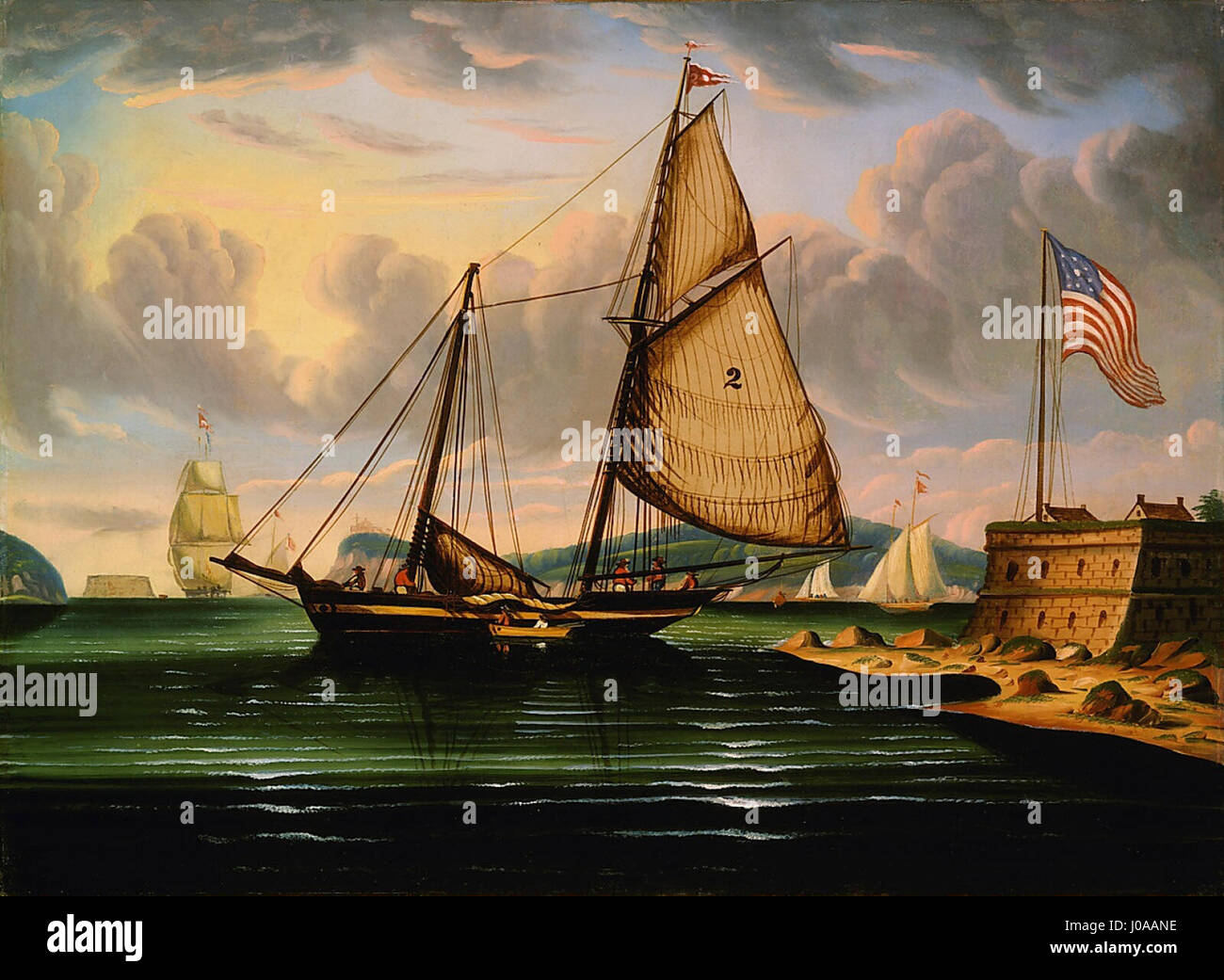 Thomas chambers painting hi-res stock photography and images - Alamy